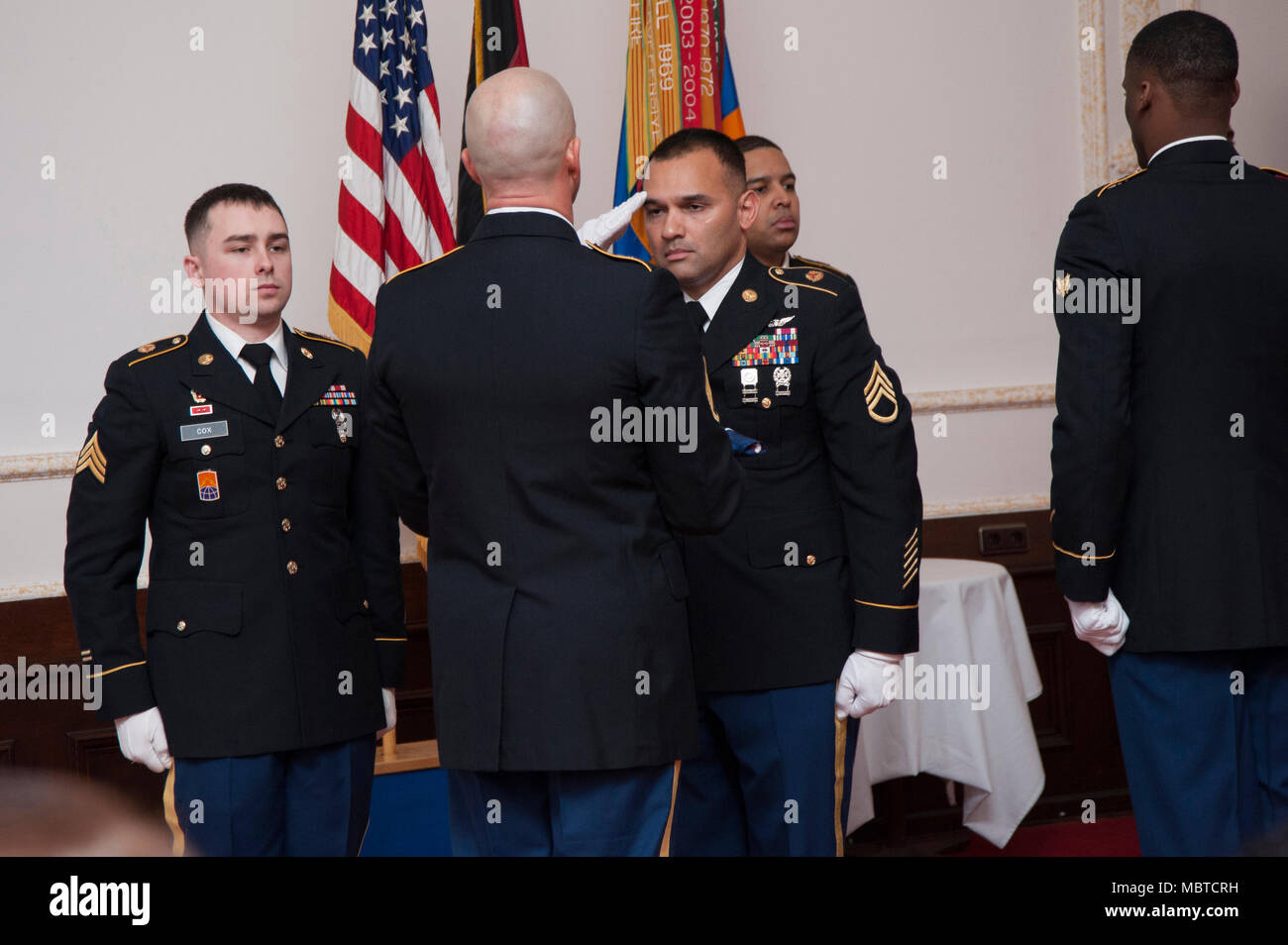 Retirement ceremony of U.S. Army Chief Warrant Officer 4, Brian K ...
