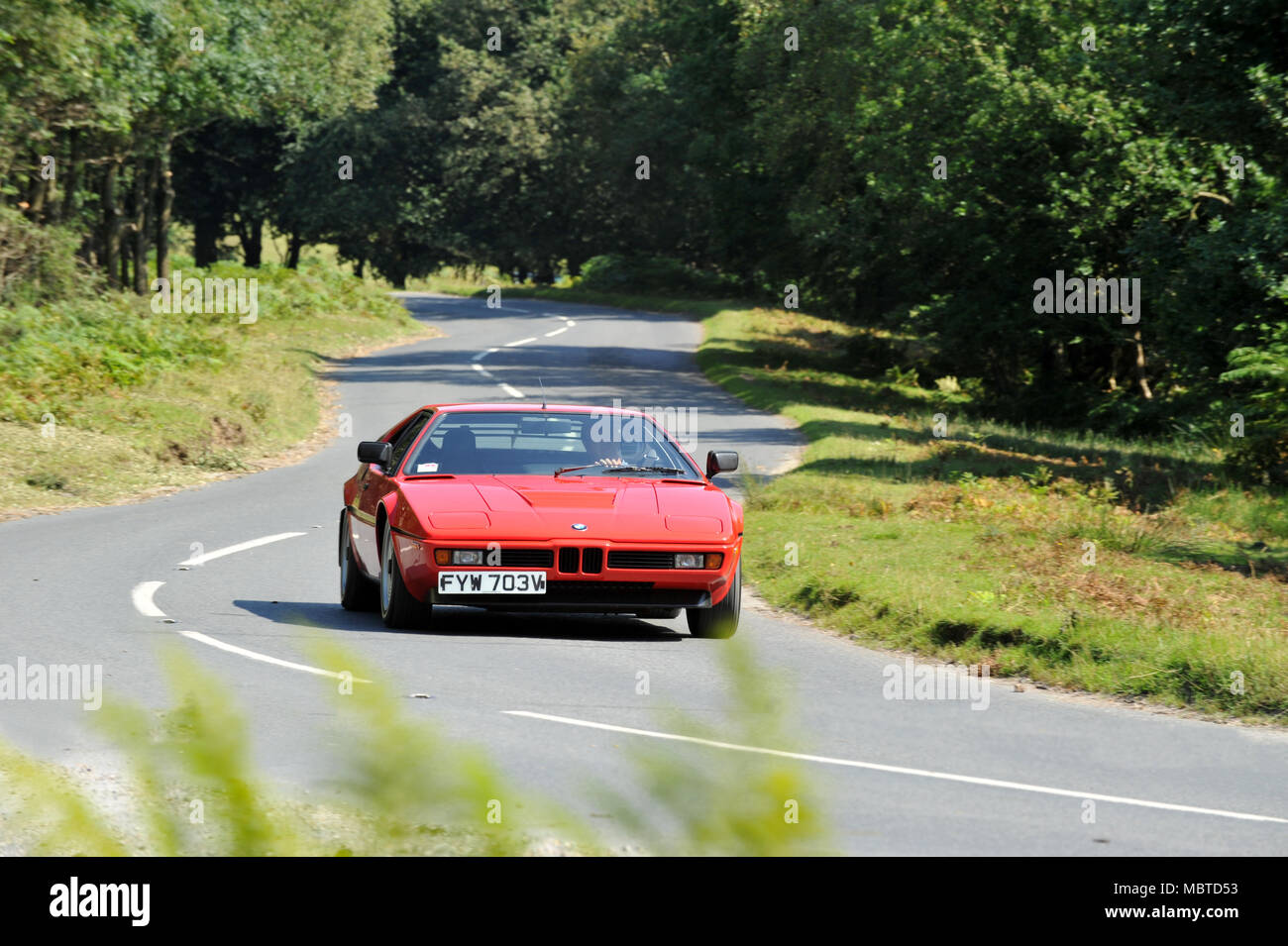 1981 BMW 1M German mid engined supercar Stock Photo - Alamy