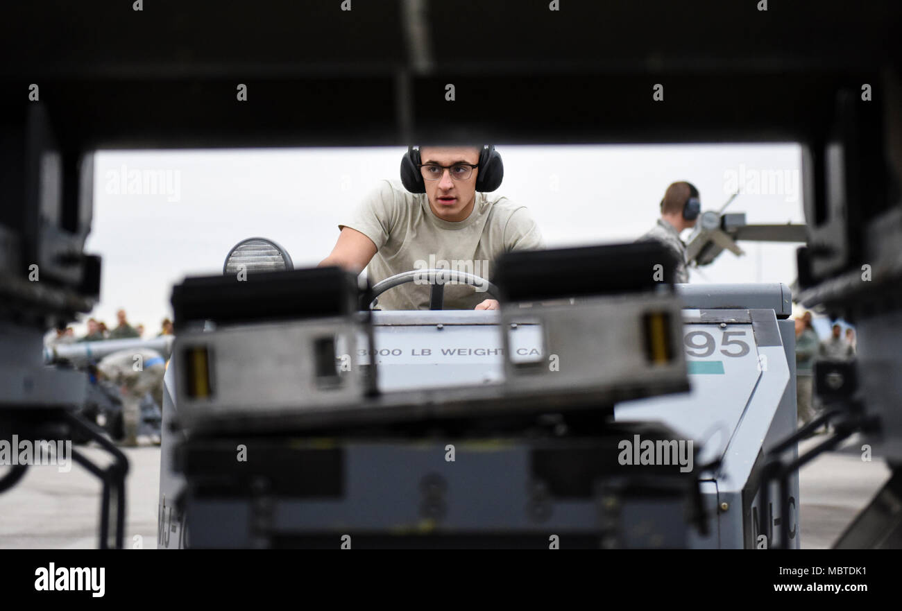 Senior Airman Mark Carrico, 57th Aircraft Maintenance Squadron load ...