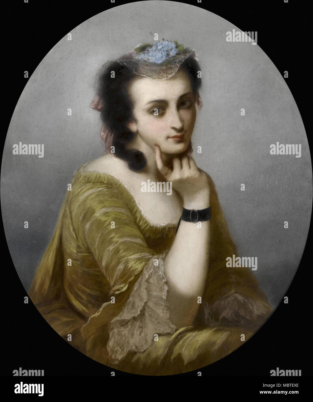 Robert Victor - Portrait of a Lady Stock Photo - Alamy