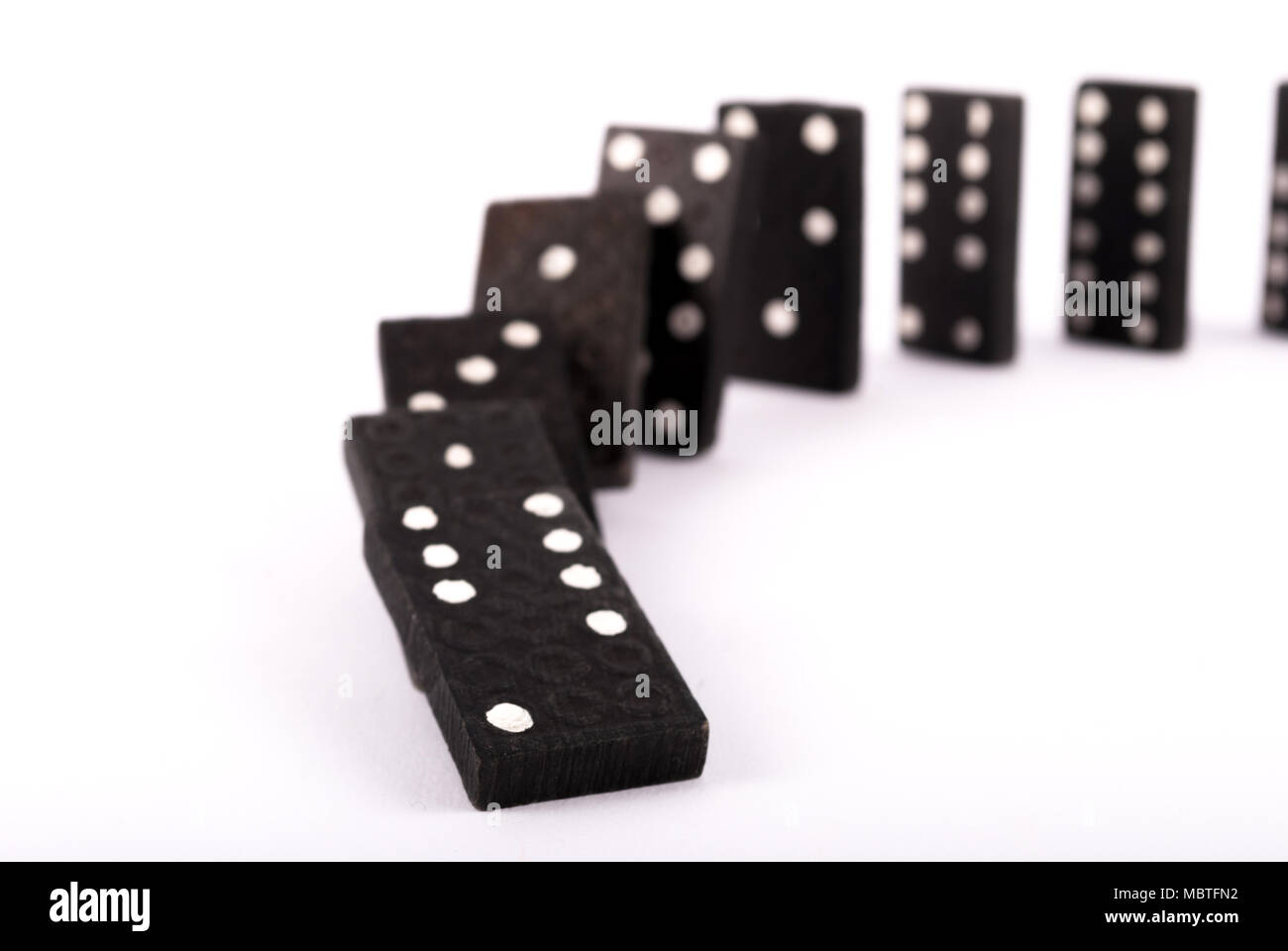 Domino tiles falling hi-res stock photography and images - Alamy