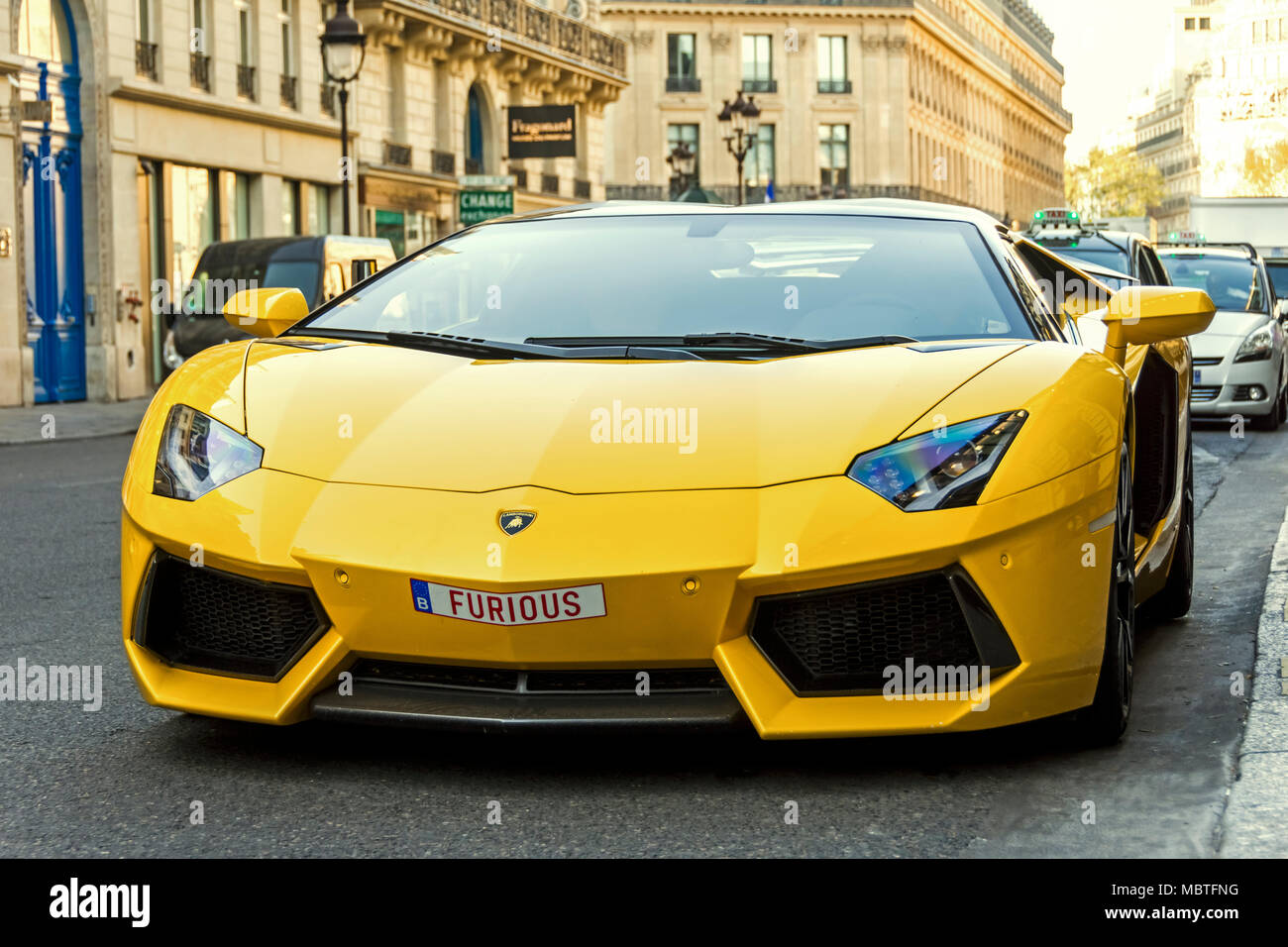 Lamborghini sports car Stock Photo - Alamy