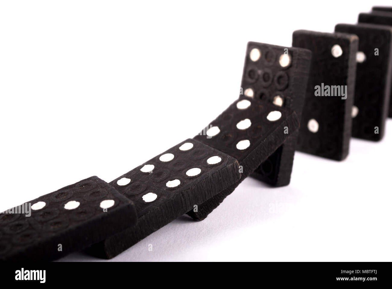 Domino tiles falling hi-res stock photography and images - Alamy