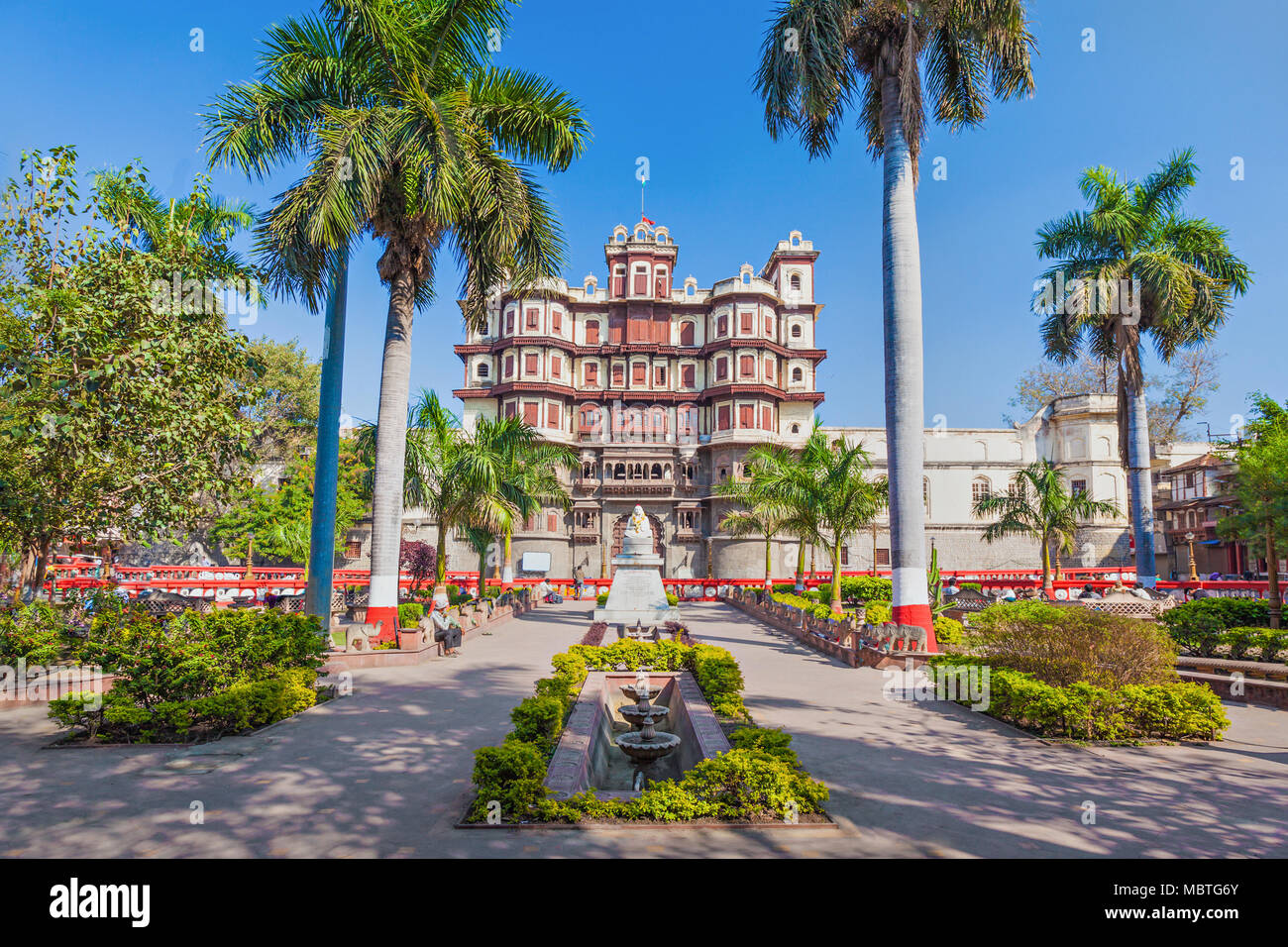 Rajwada is a historical palace in Indore city, India Stock Photo - Alamy