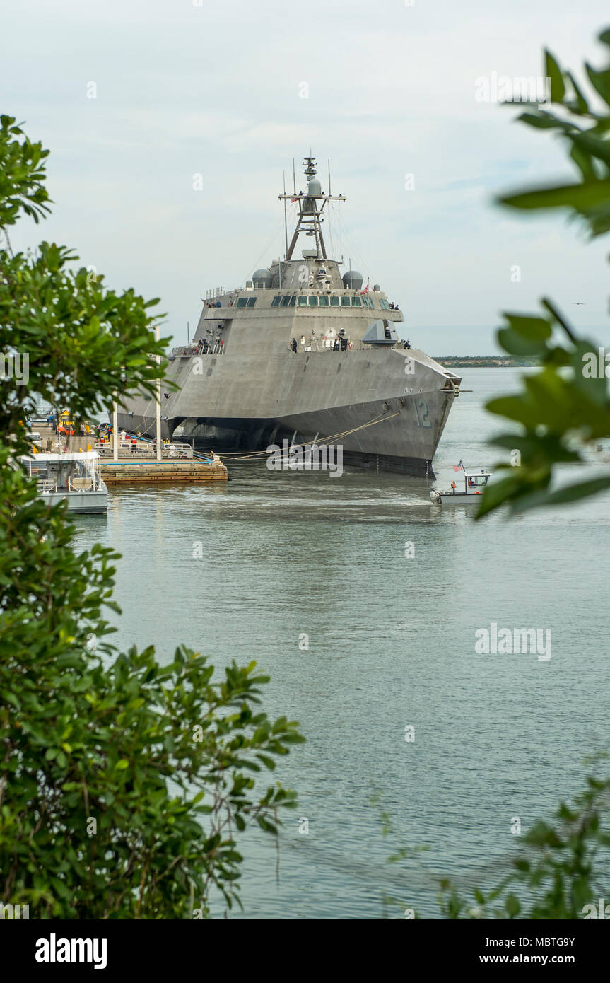 180103-N-TP834-149 GUANTANAMO BAY, Cuba (Jan. 3, 2018) The future USS ...