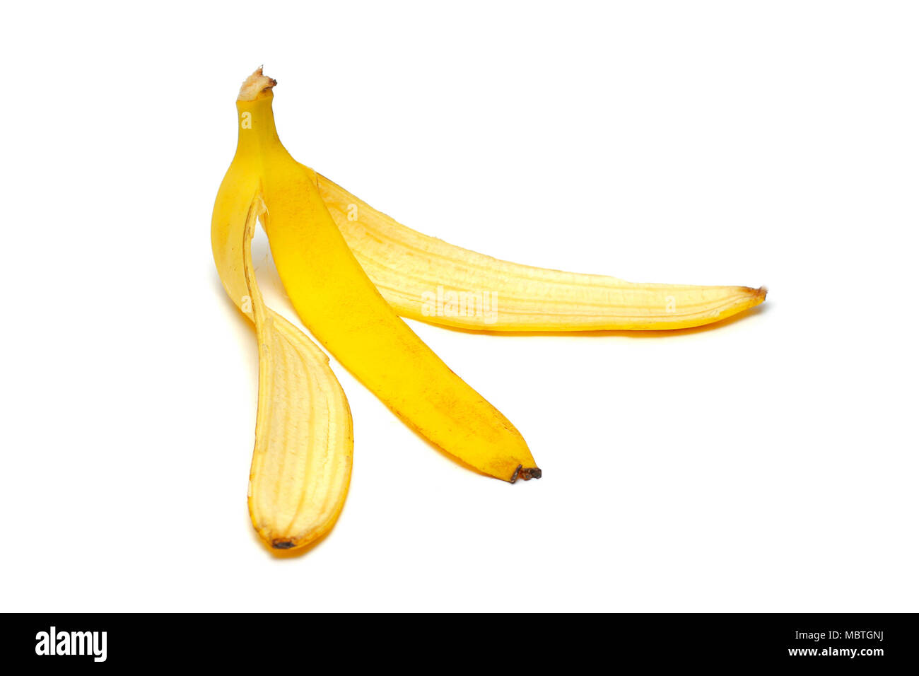 Unpeeled banana Cut Out Stock Images & Pictures - Alamy