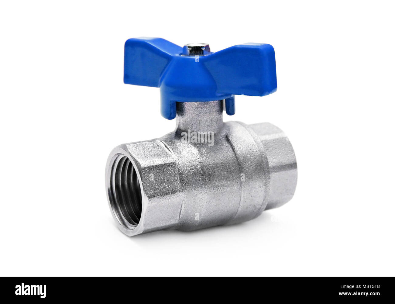 Water valve isolated on white Stock Photo - Alamy