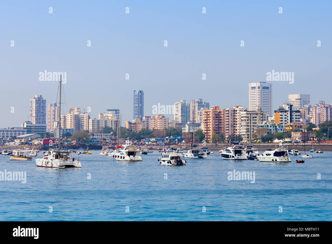 Mumbai night view hi-res stock photography and images - Alamy