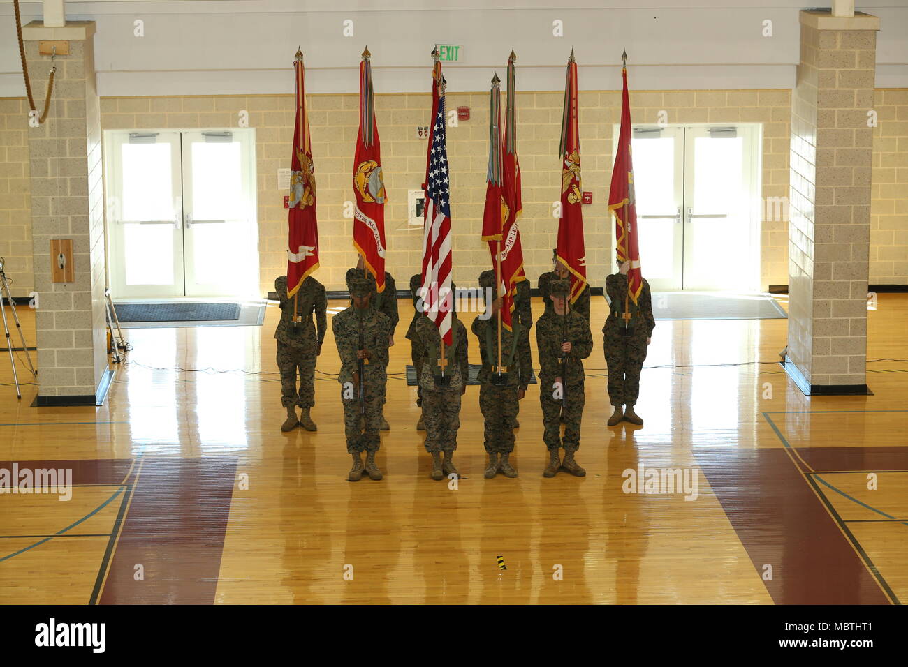 Marines with the Marine Corps Installations East, Marine Corps Base ...