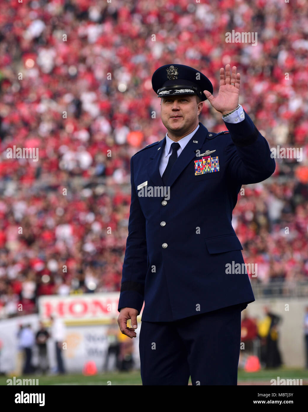 U.S. Air Force Brig. Gen. John Nichols, the 509th Bomb Wing commander ...