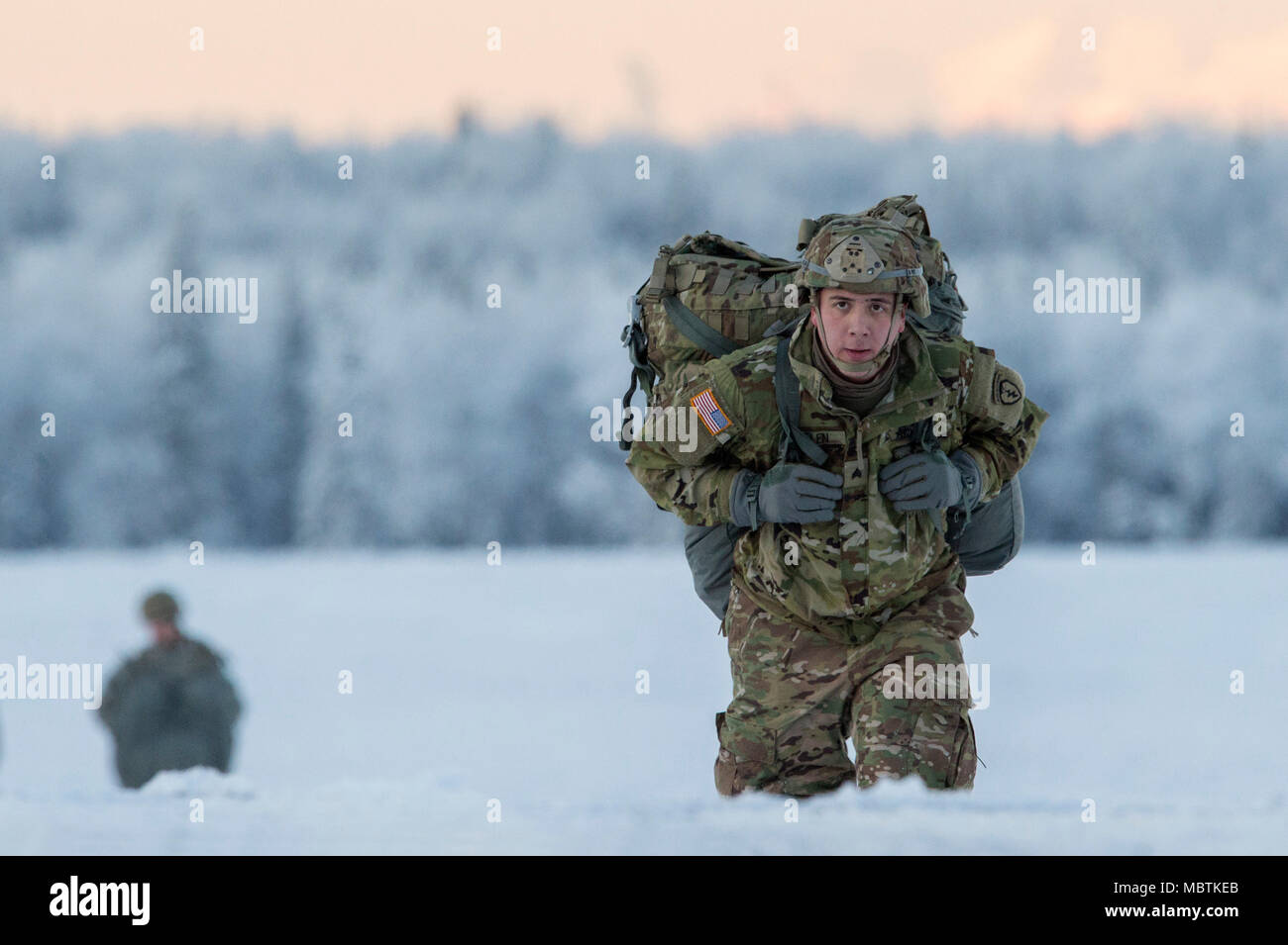 U.S. Army Sgt. Bruce Allen, assigned to the 725th Brigade Support ...