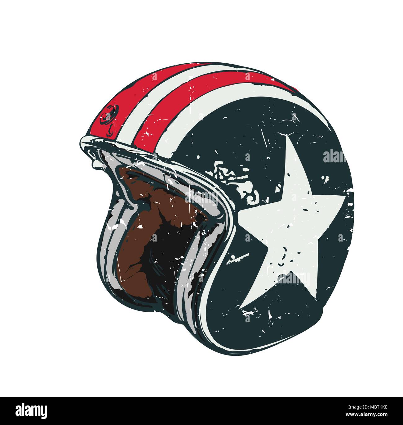 Motor helmet Stock Vector Images - Alamy