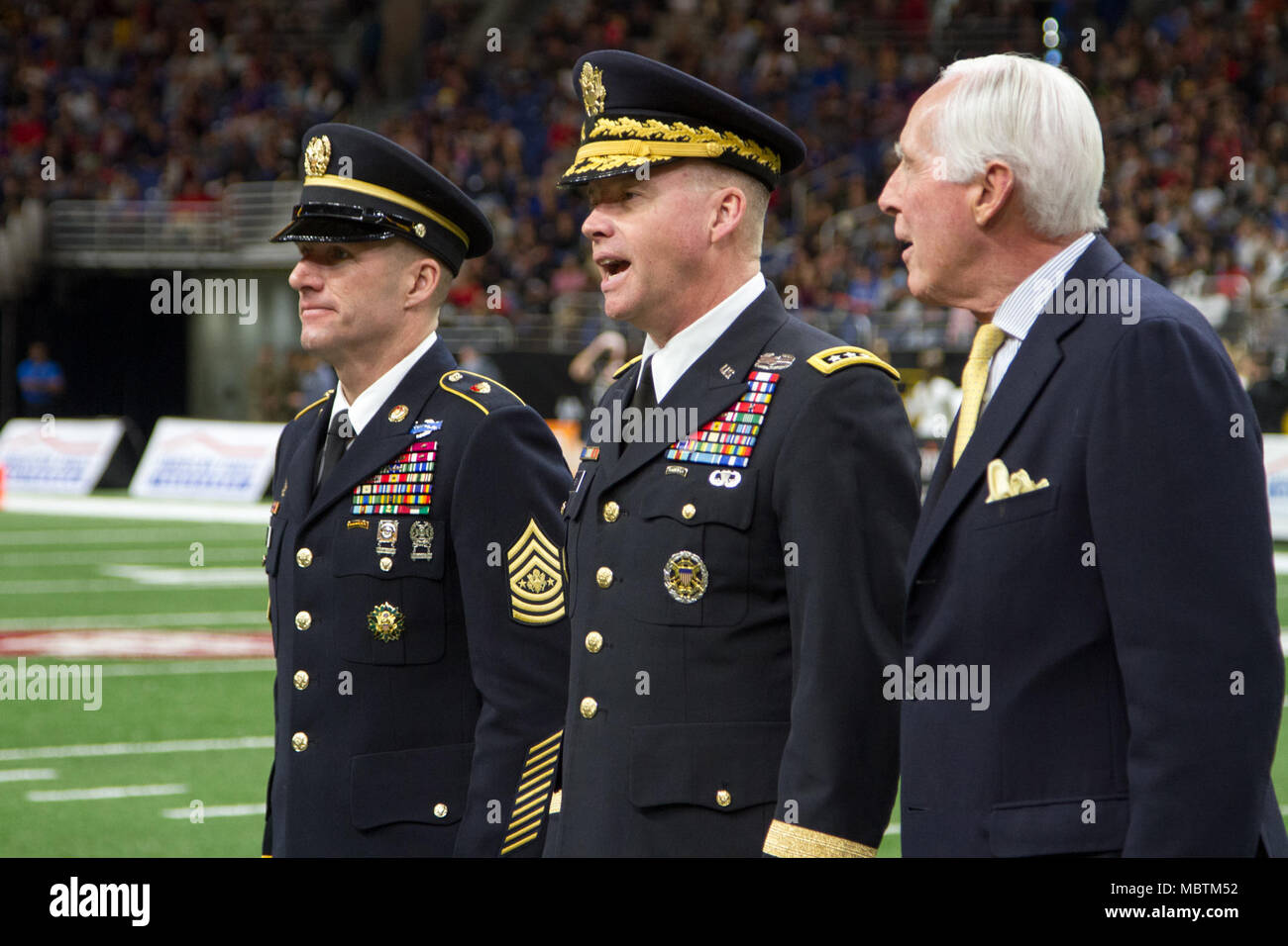 Sgt. Maj. of the Army Daniel A. Dailey, Gen. David G. Perkins, the U.S ...