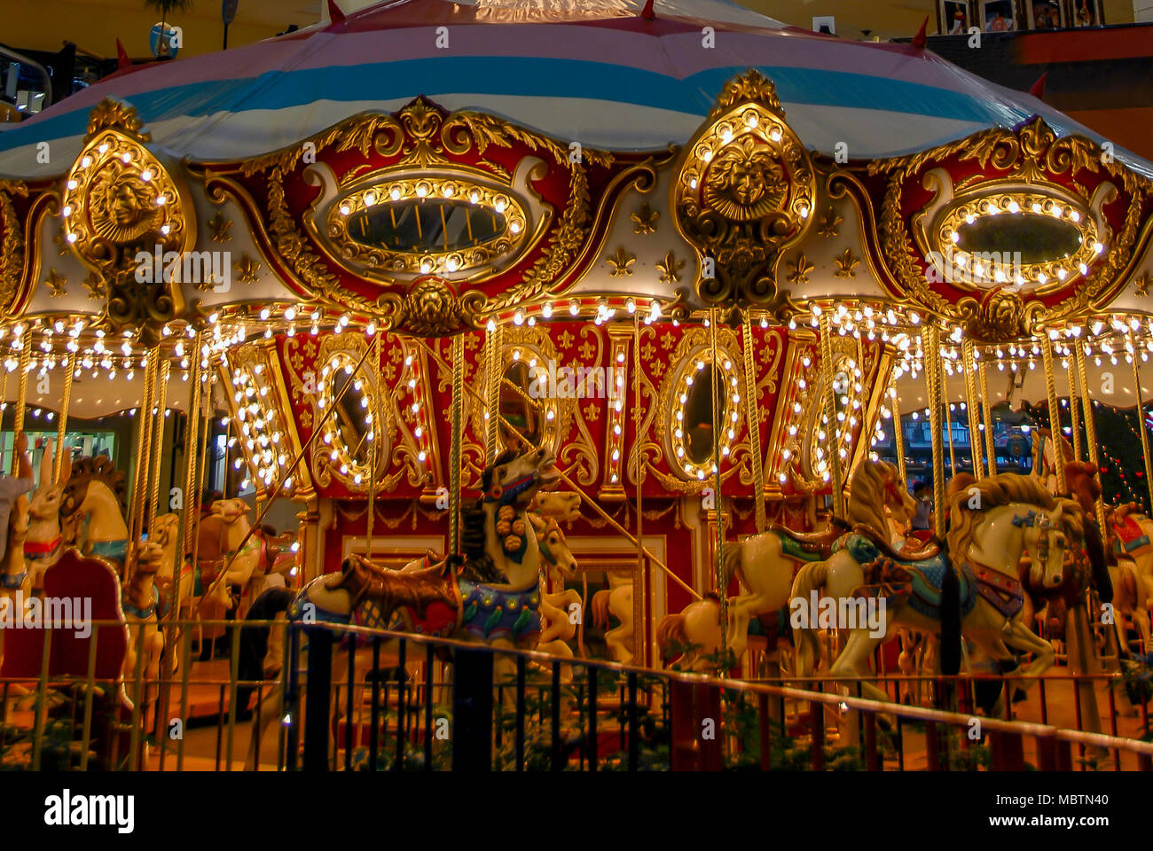 Istanbul, Turkey, 17 November 2006: Carousel Stock Photo - Alamy