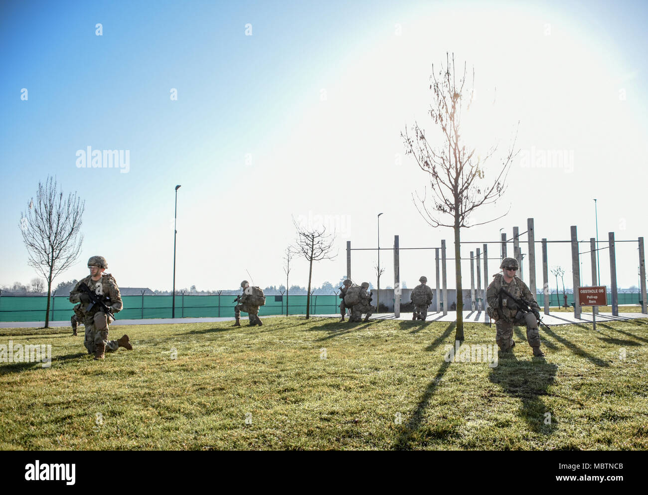The Water Purification Platoon from the Brigade Support Battalion ...