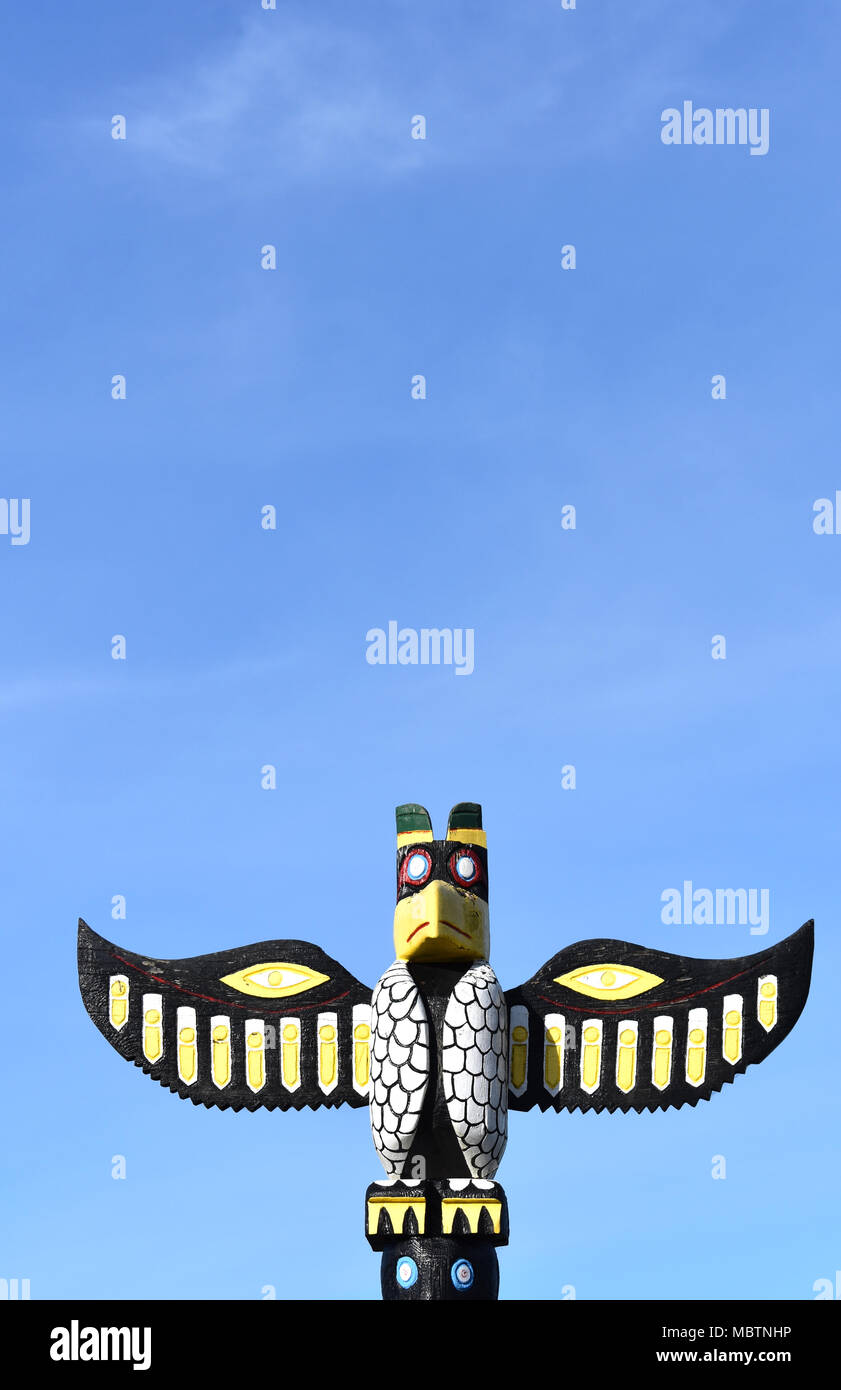 Native american tribe totem animals hi-res stock photography and images ...