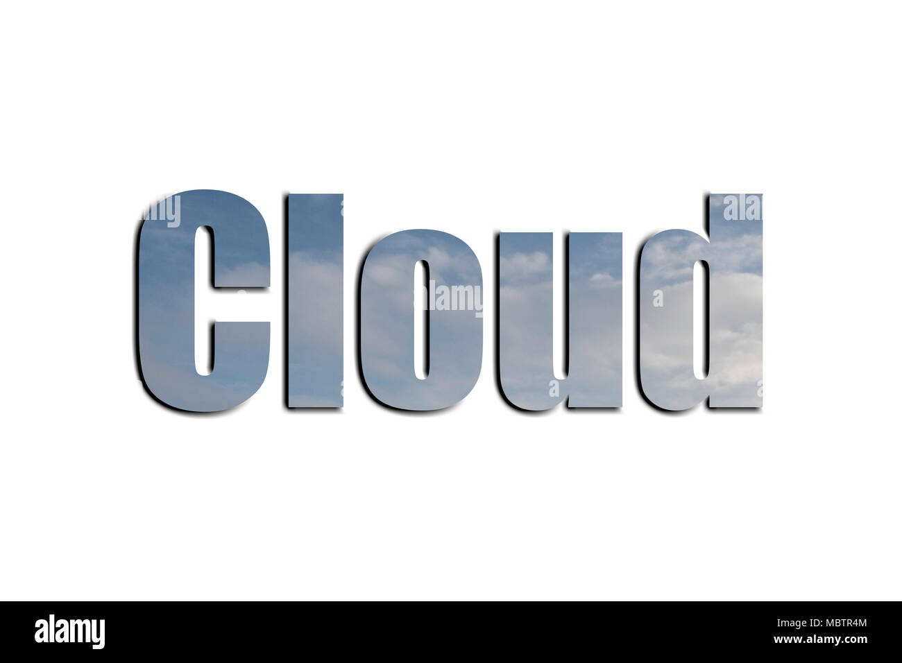 word cut out Stock Photo - Alamy