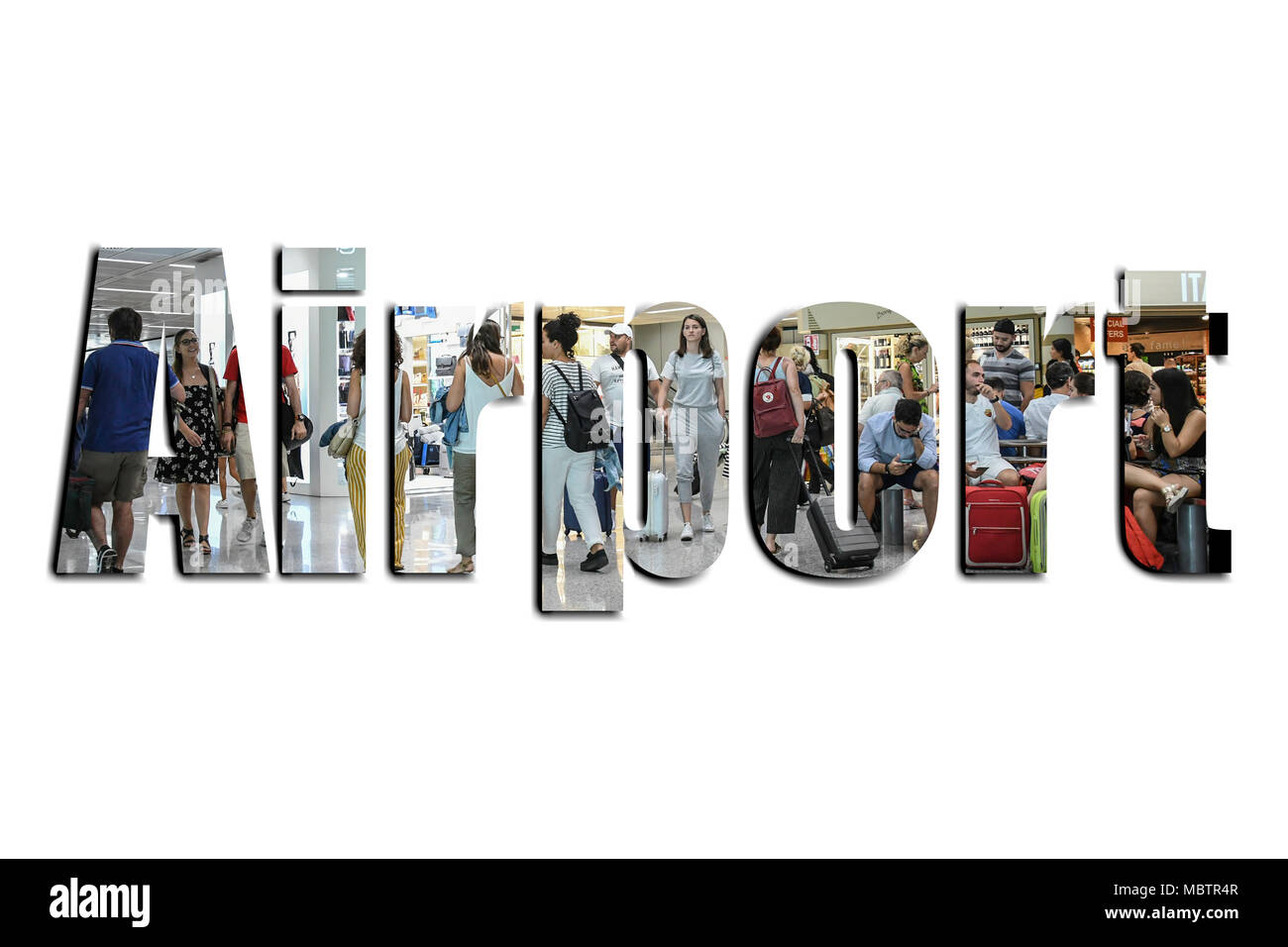 word cut out Stock Photo - Alamy