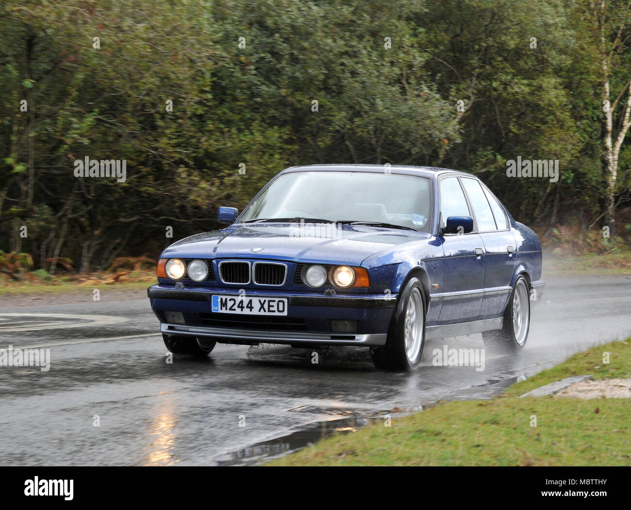 1994 BMW M5, E38 shape and first generation of the M5 series. German ...