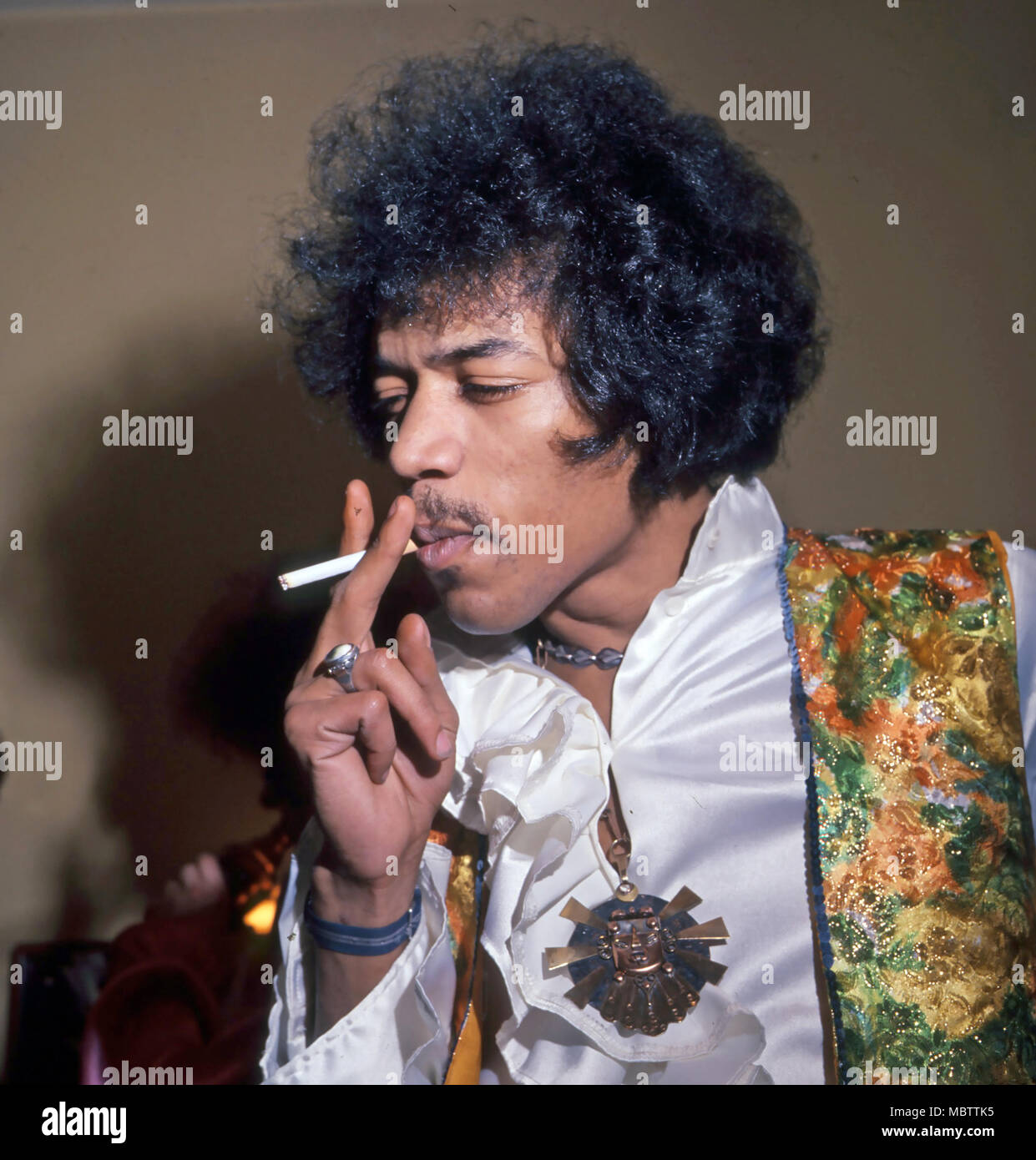 Jimi Hendrix Smoking