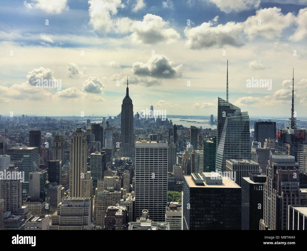 A view of New York Stock Photo - Alamy