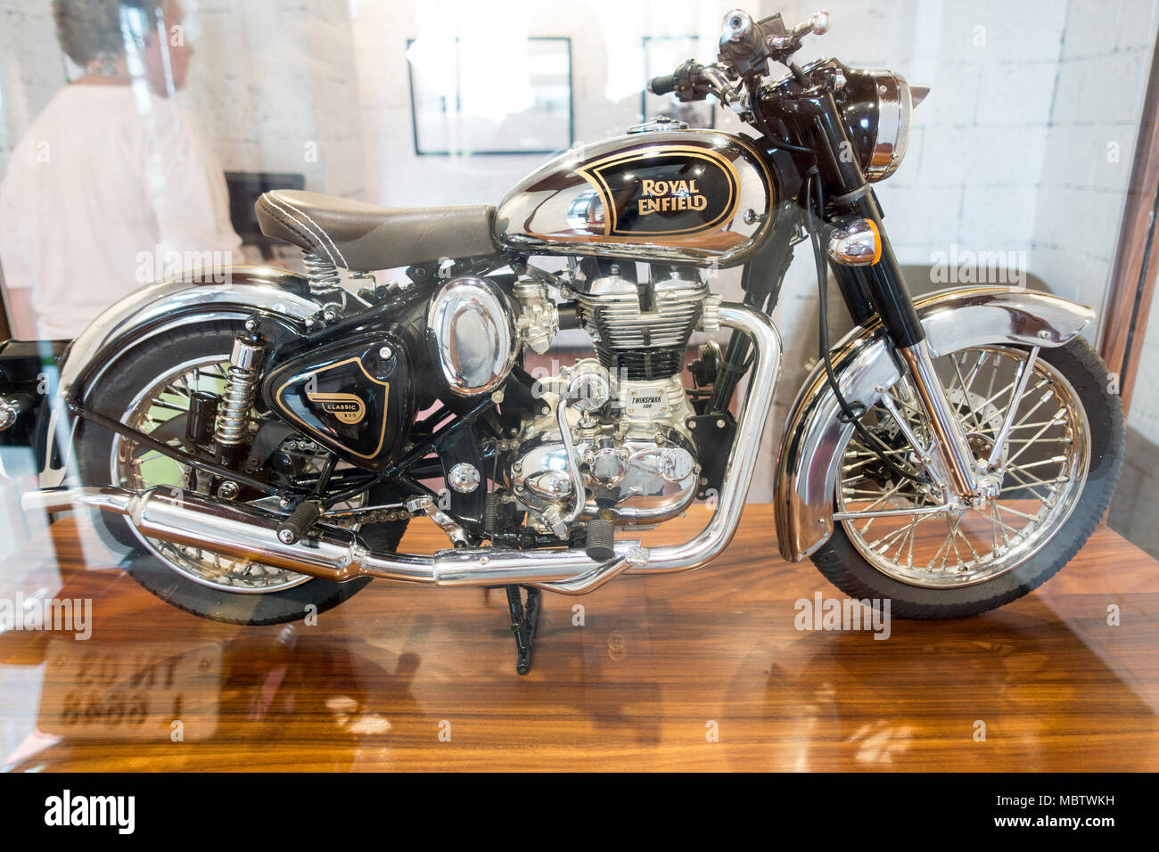 Royal enfield museum arpora goa hi-res stock photography and images - Alamy