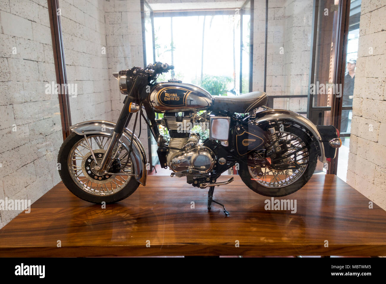Royal Enfield museum Arpora Goa Stock Photo - Alamy