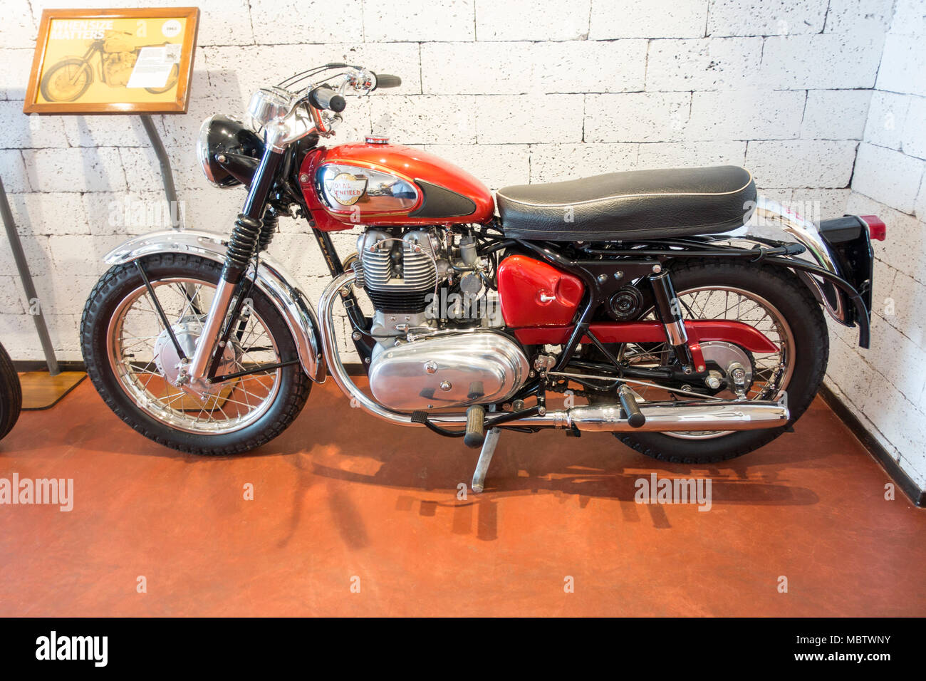 Royal Enfield museum Arpora Goa Stock Photo - Alamy
