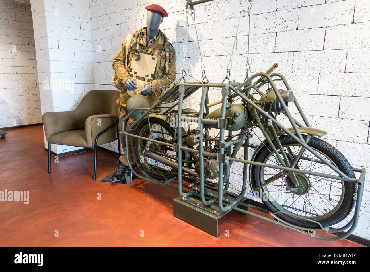 Royal Enfield museum Arpora Goa Stock Photo - Alamy