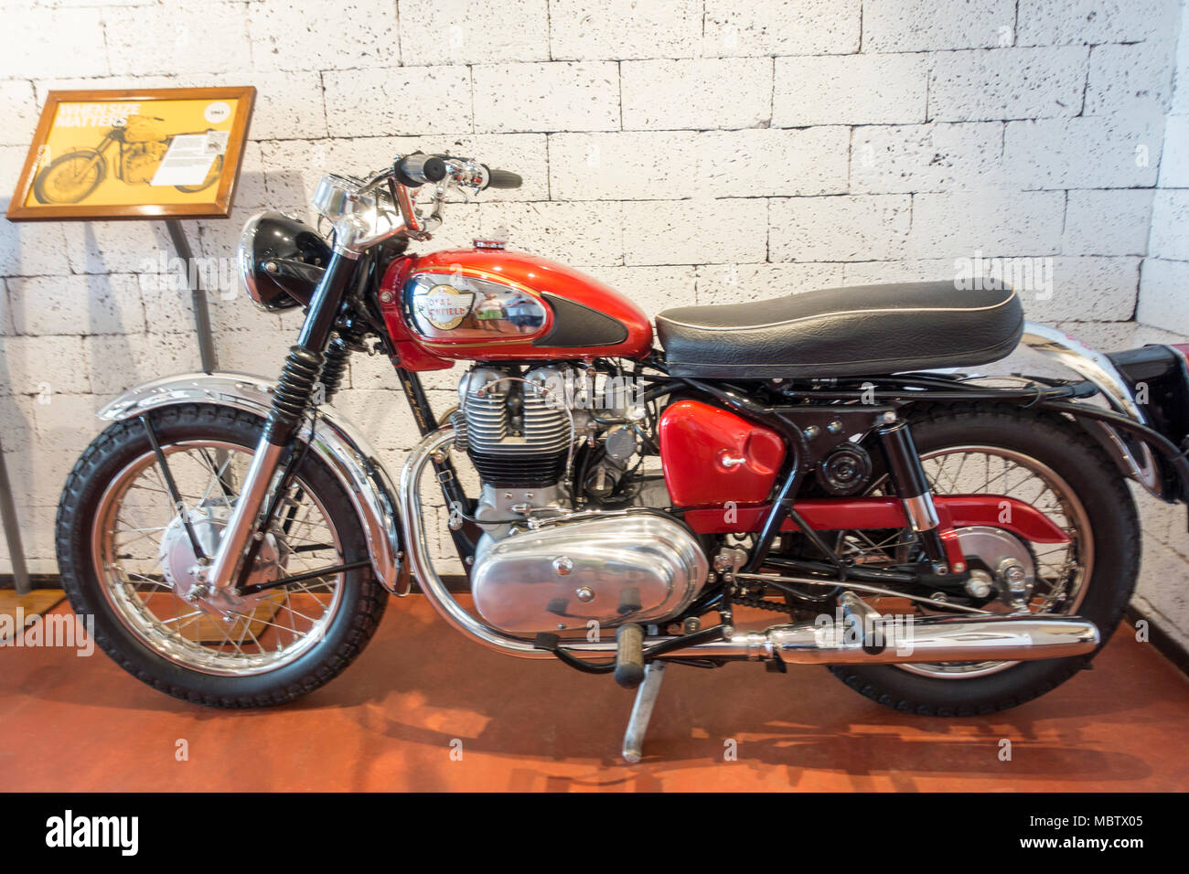Royal Enfield museum Arpora Goa Stock Photo - Alamy