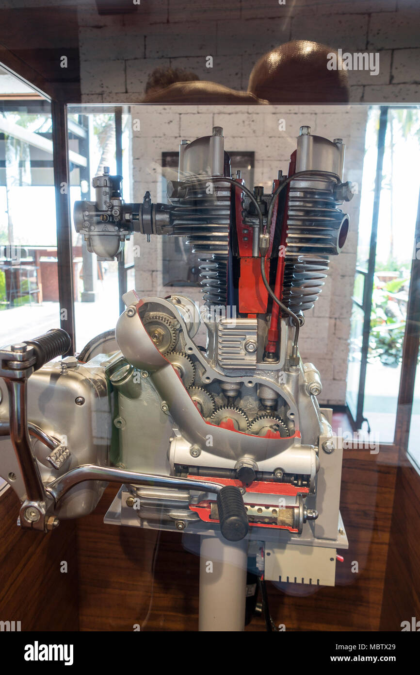 Royal Enfield museum Arpora Goa Stock Photo - Alamy