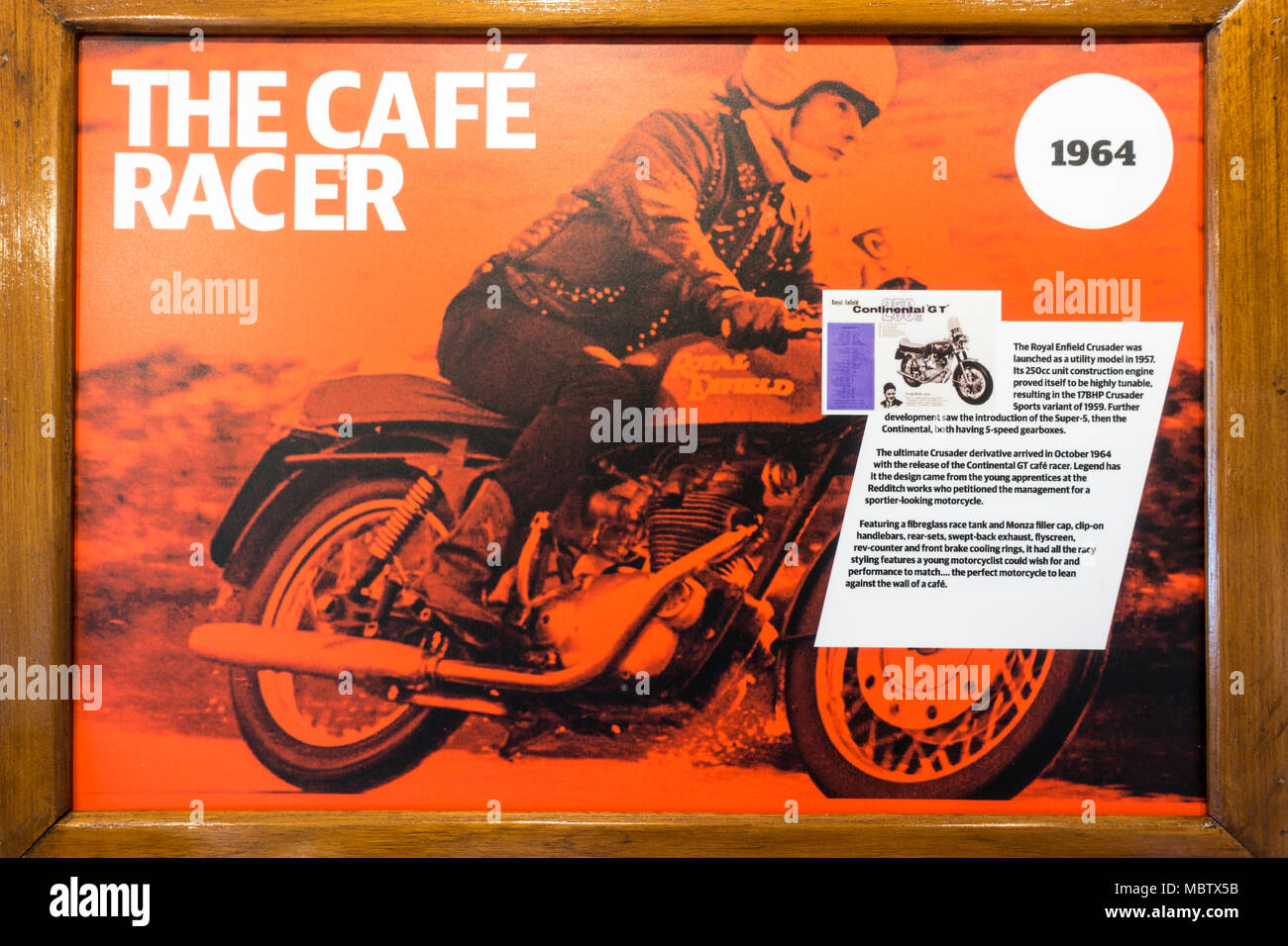 Royal Enfield museum Arpora Goa Stock Photo - Alamy