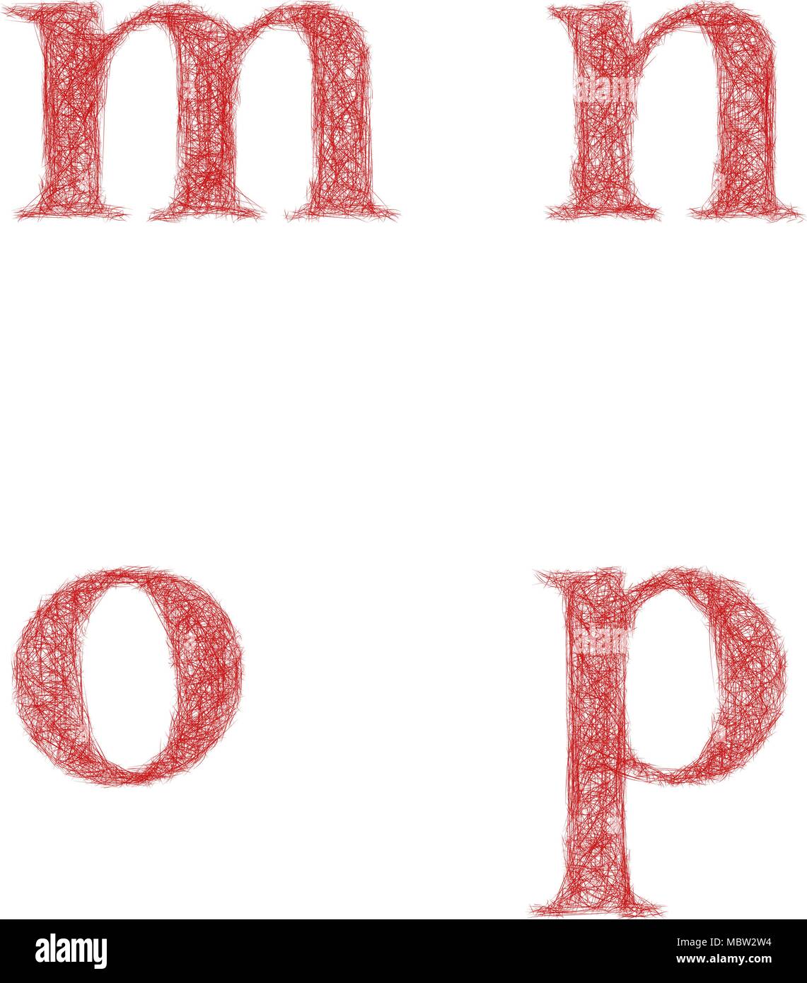 Letter m lowercase hi-res stock photography and images - Alamy