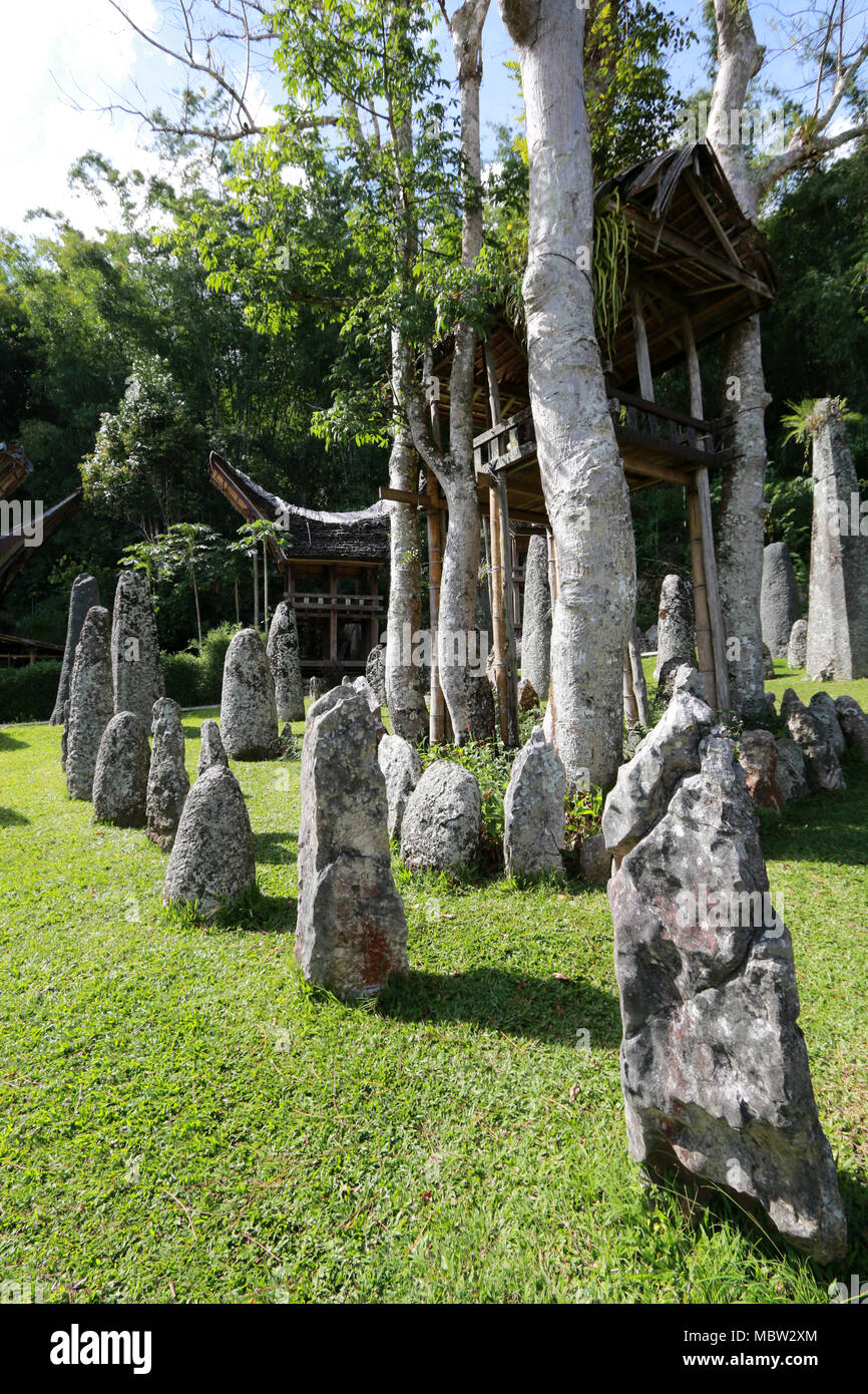 Upper Class Cemetery: Bori’ Parinding Megalith Burial Site, Toraja ...