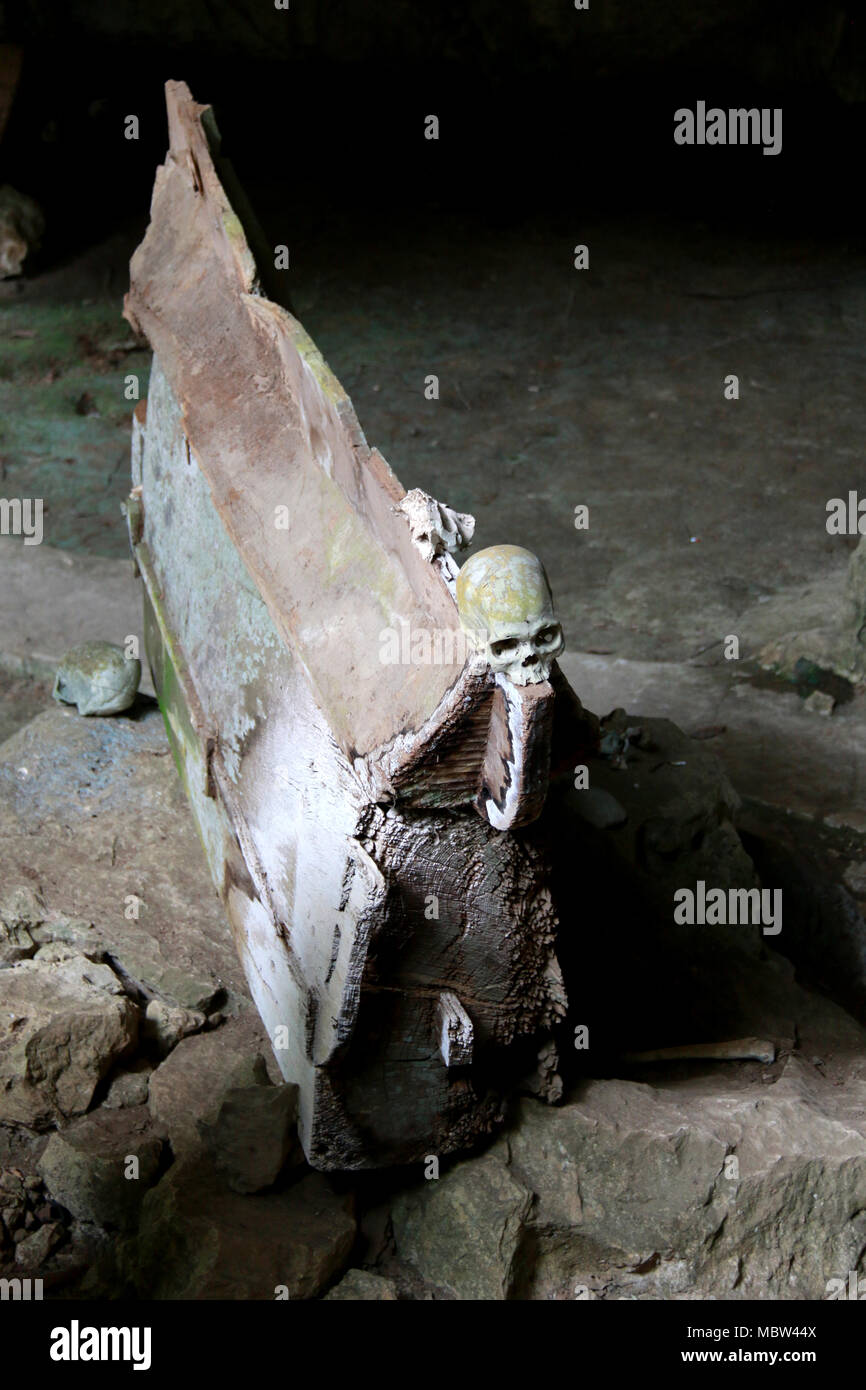 Rotten Coffins, Guardians of the Dead (Tau-Tau’s) and Human Skulls in ...