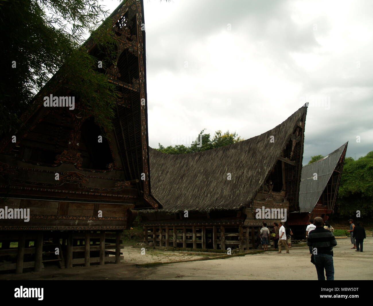 Traditional Batak House North Sumatra Stock Photo - Alamy