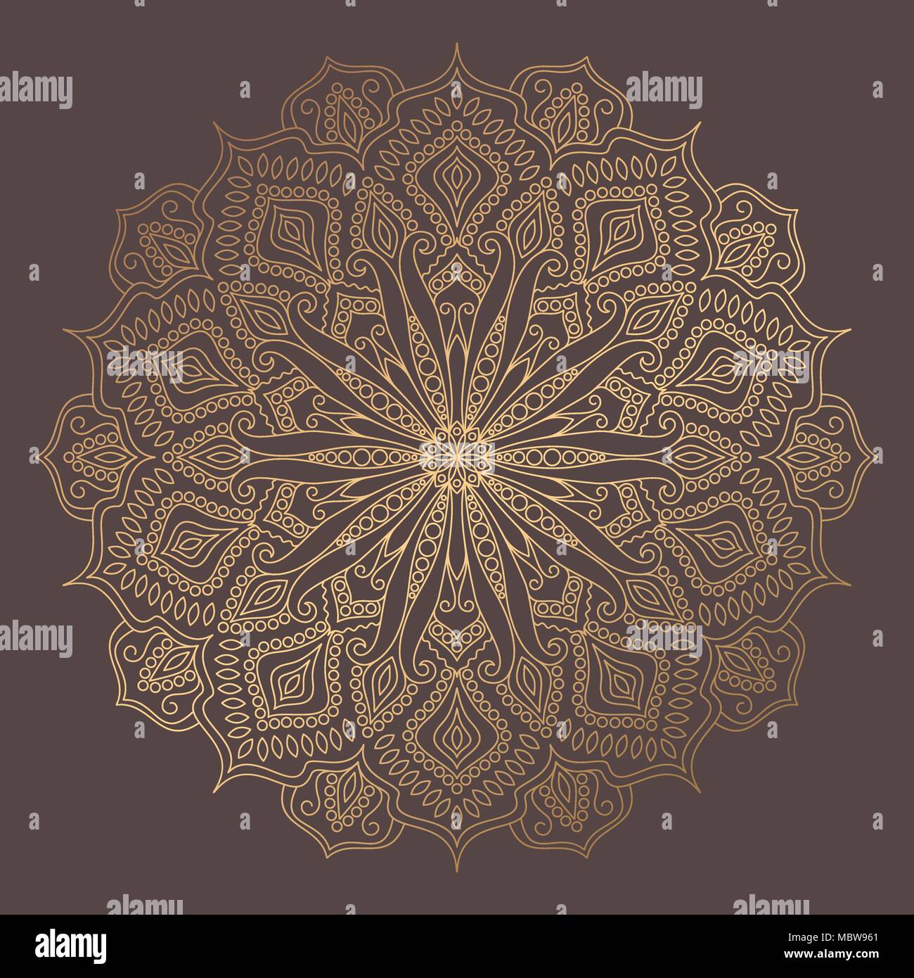 Mandala Vector Design Element Stock Vector Image & Art - Alamy