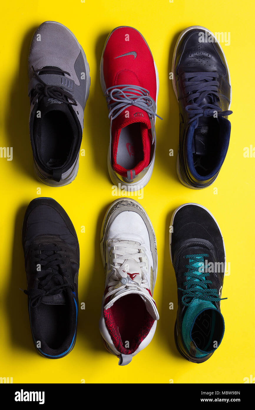 Trainers sport hi-res stock photography and images - Alamy