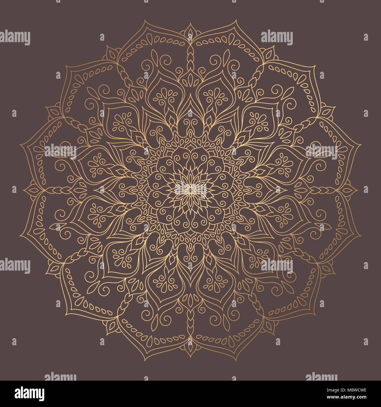 Mandala Vector Design Element Stock Vector Image & Art - Alamy