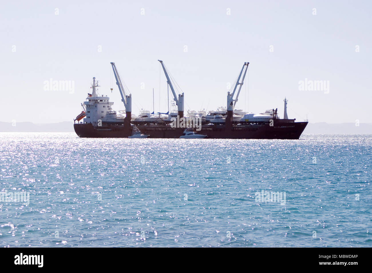 Luxury yacht transporter hi-res stock photography and images - Alamy