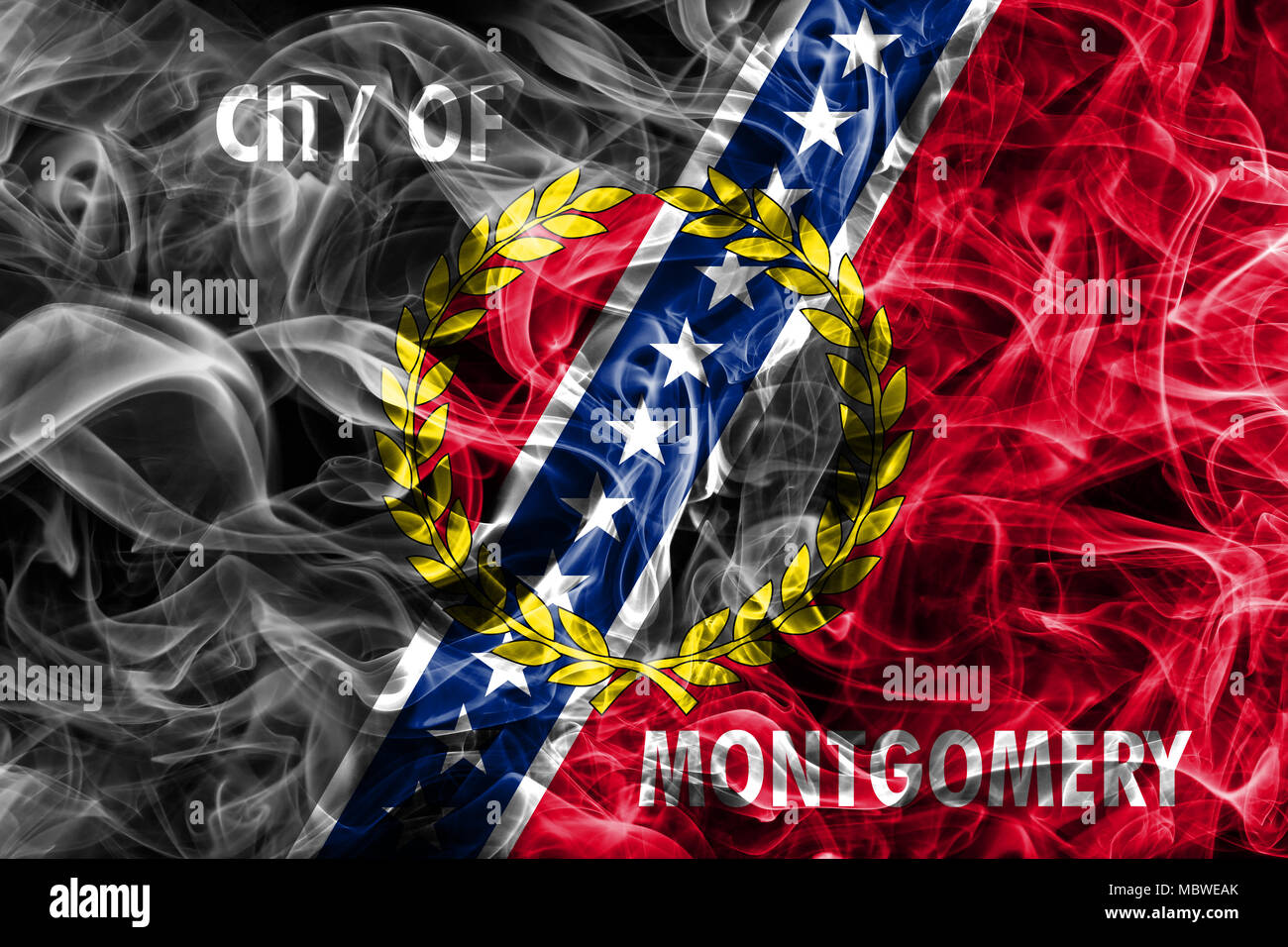 Montgomery town sign hi-res stock photography and images - Alamy