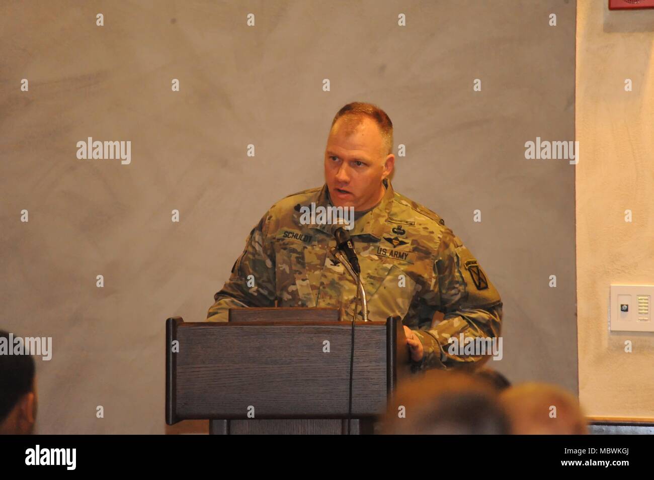 Col. Shawn Schuldt, 10th Mountain Division Sustainment Brigade ...