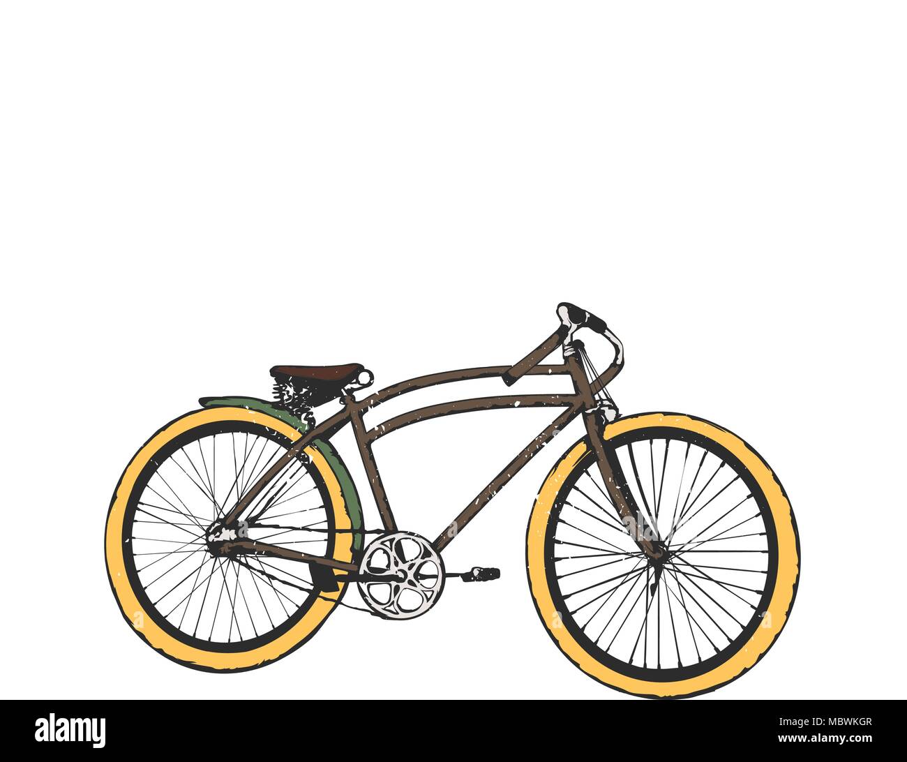 Vintage cycle race Stock Vector Images - Alamy