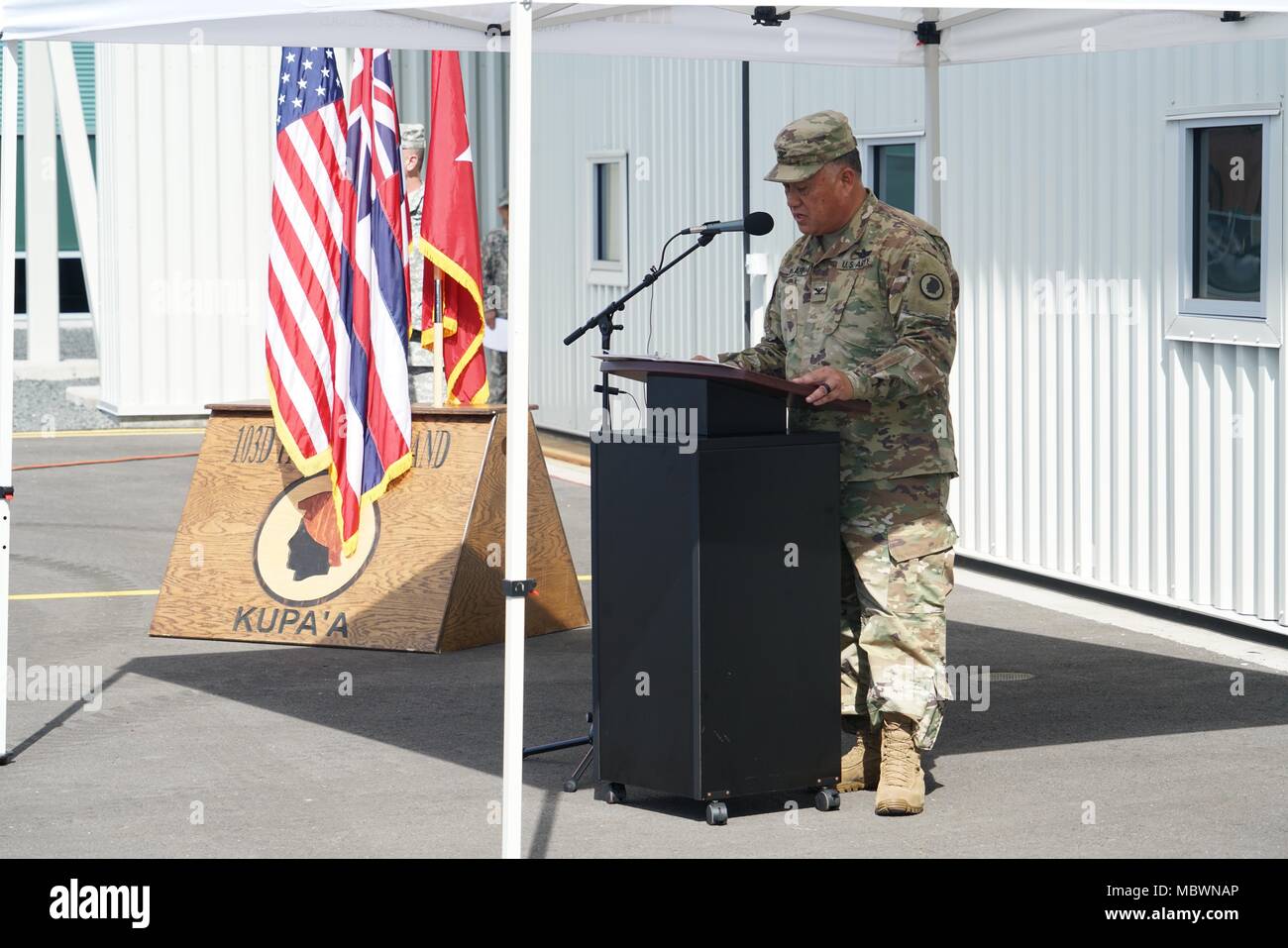 The Hawaii Army National Guard (HIARNG) conducted a ribbon cutting ...