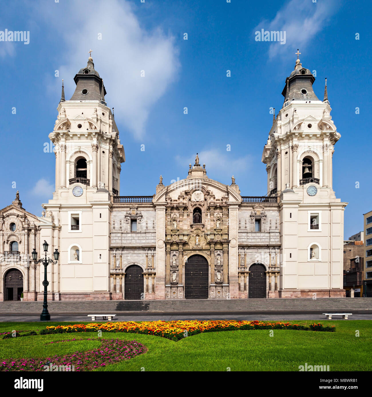 The Basilica Cathedral of Lima is a Roman Catholic cathedral located in ...