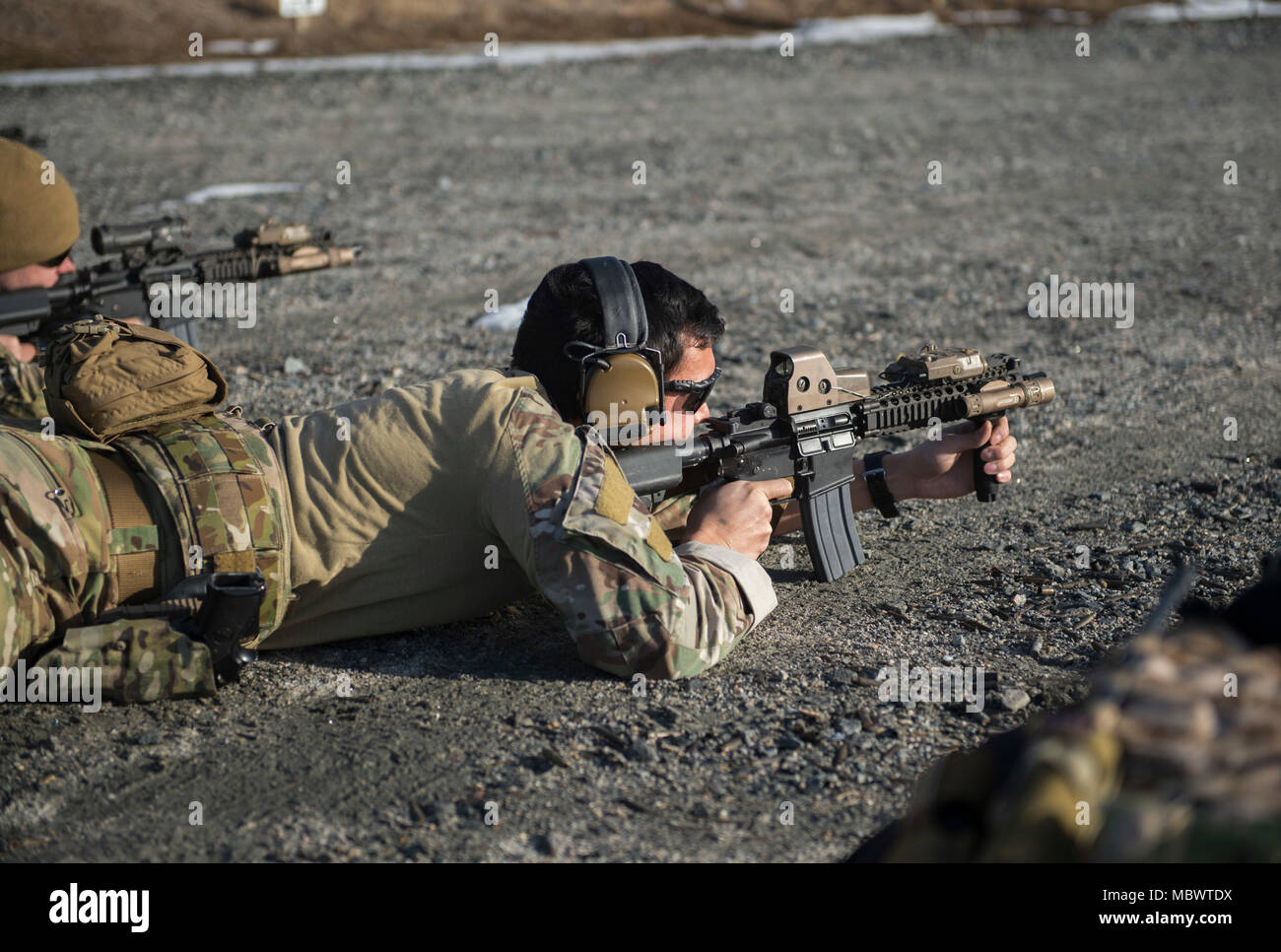 M4 rifle live fire shoot hi-res stock photography and images - Alamy