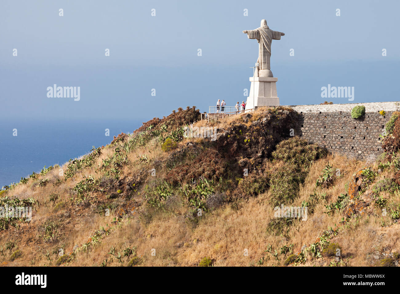 The Christ the King statue is a Catholic monument on Madeira island ...