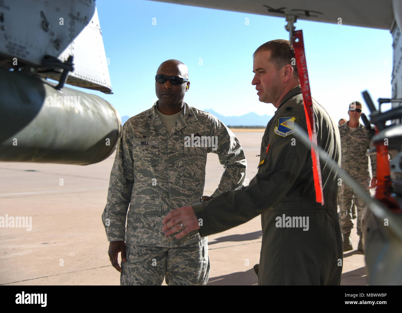 U.S. Air Force Lt. Col. Jason Case, 357th Fighter Squadron commander ...