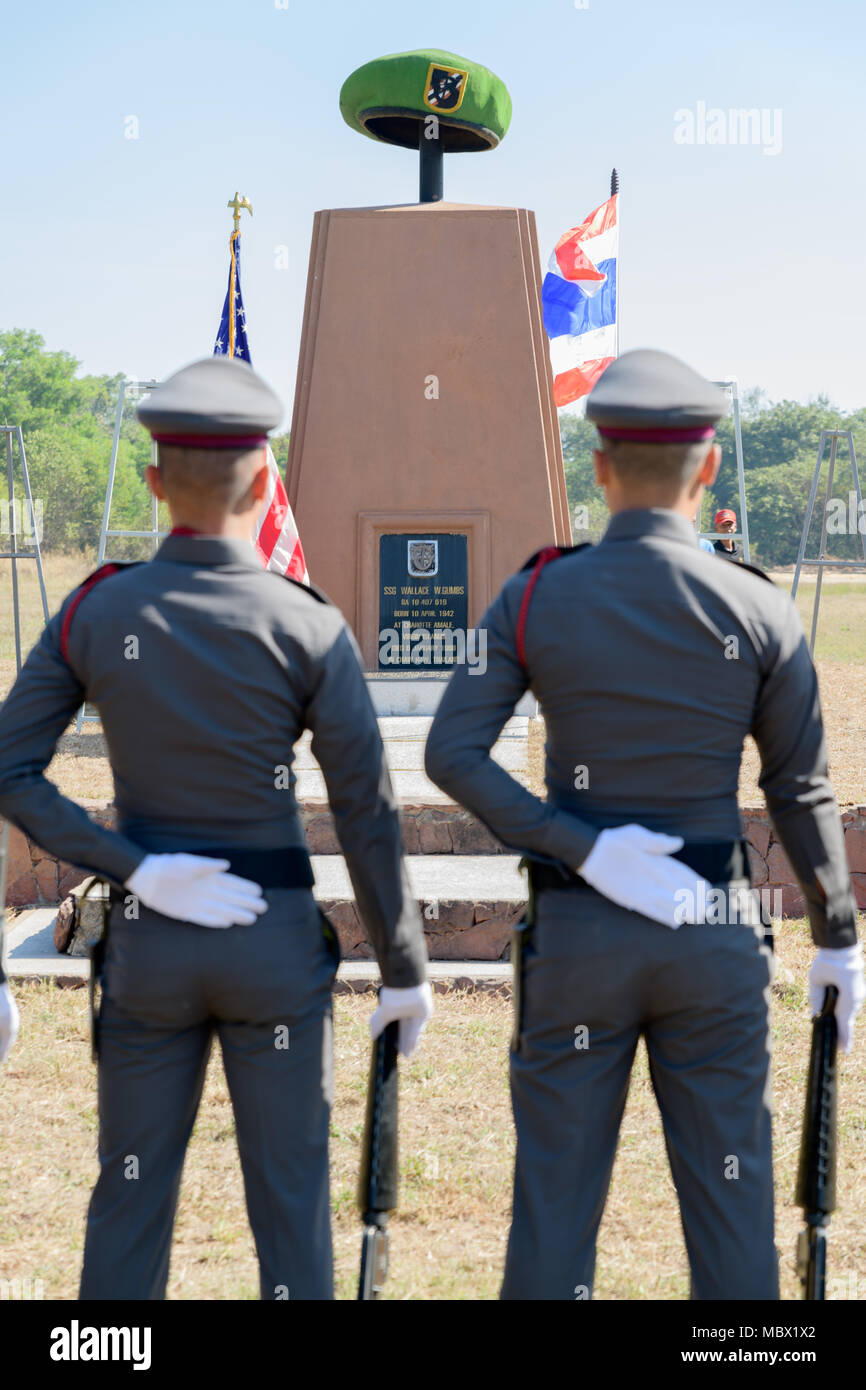 Members of the partnered Thai Provincial Police and Royal Thai Border ...