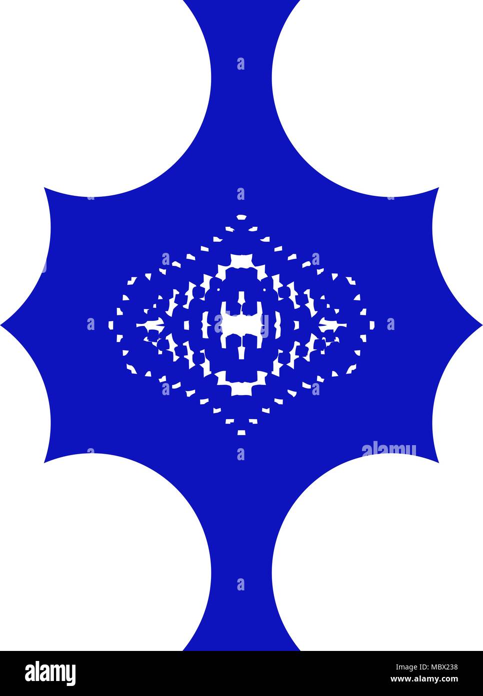 Big blue vector design illustration Stock Vector Image & Art - Alamy